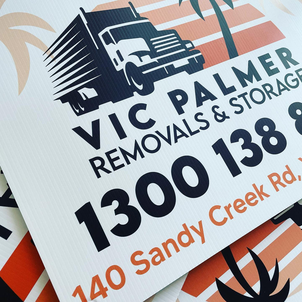 Custom Corflute Signs | Corflute Sign Printing | Australia